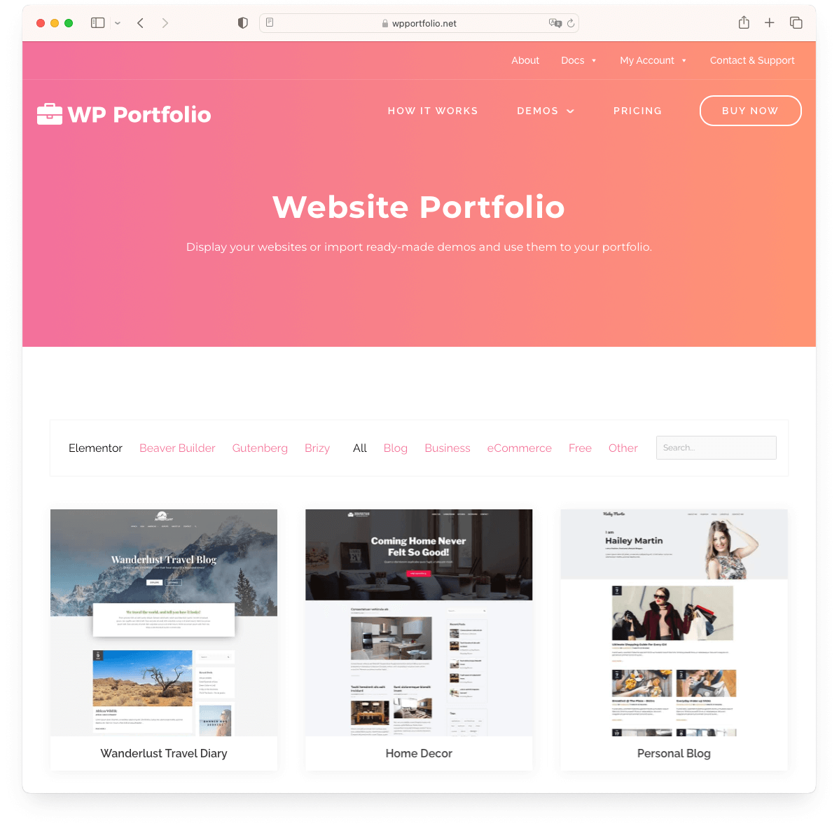 12 Best WordPress Portfolio Plugins in 2025 - WPZOOM