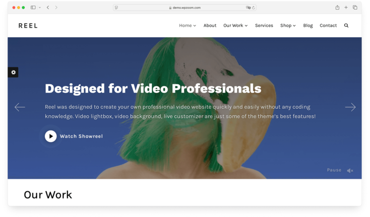 5 Best WordPress Themes With Video Background for 2026 - WPZOOM