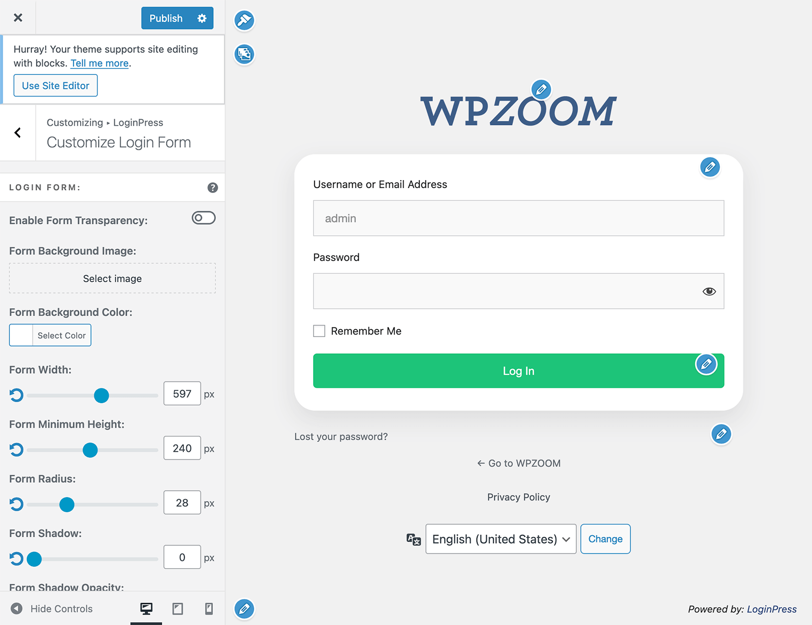 How to Customize the WordPress Login Page - WPZOOM