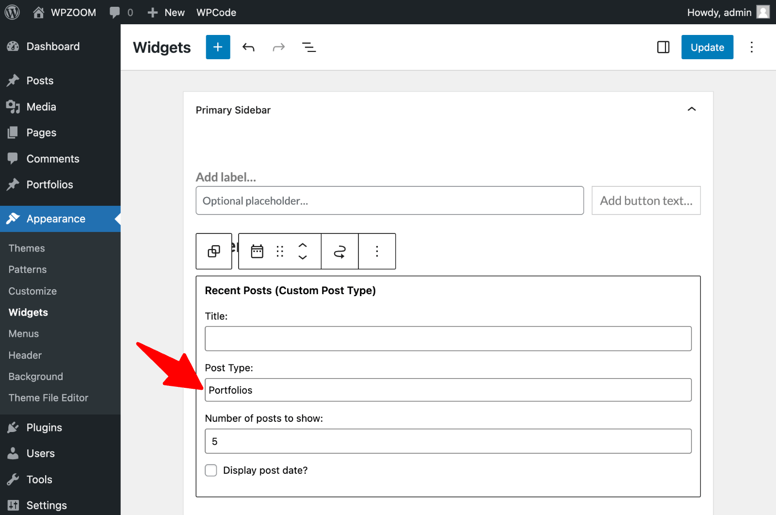 How to Create Custom Post Types in WordPress - WPZOOM