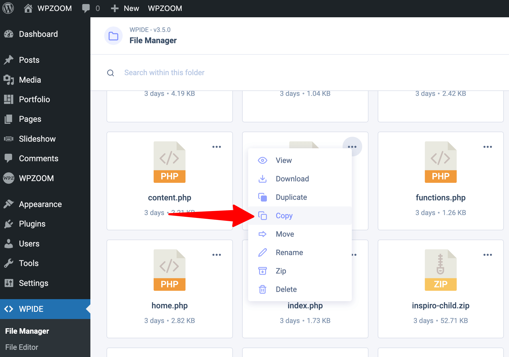 How to Edit the Footer in WordPress with Ease - WPZOOM