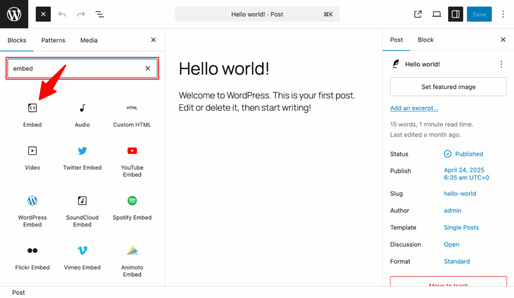 How to Embed an iFrame in WordPress (3 Easy Methods) - WPZOOM